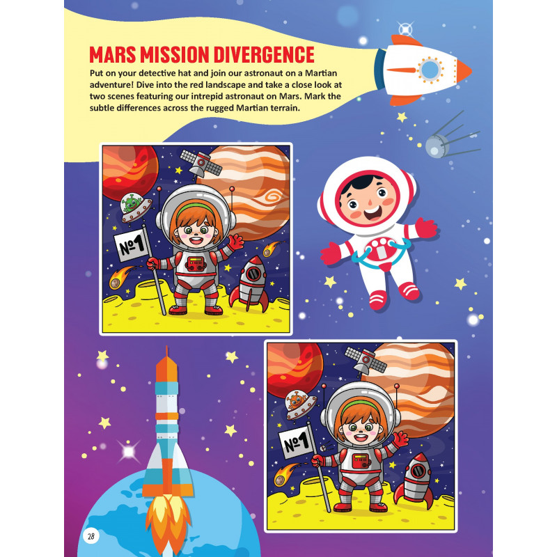 Dreamland's Solar System Exploration Activity Book For Kids Age 5 -10 ...