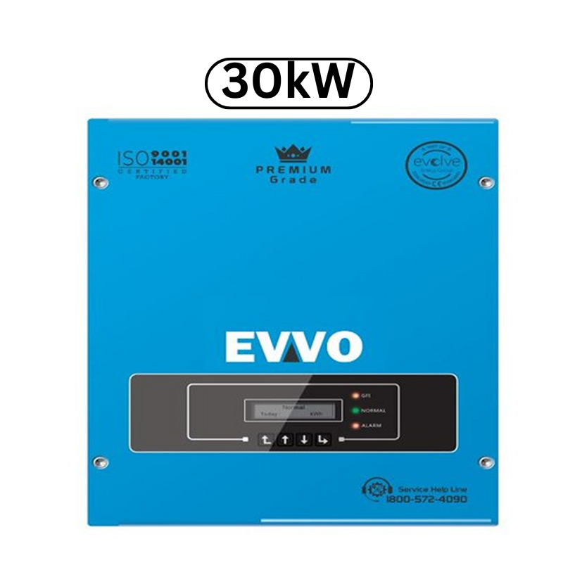 EVVO 30000TLG2- 30kw Three Phase On Grid Inverter | Solar Energy System ...