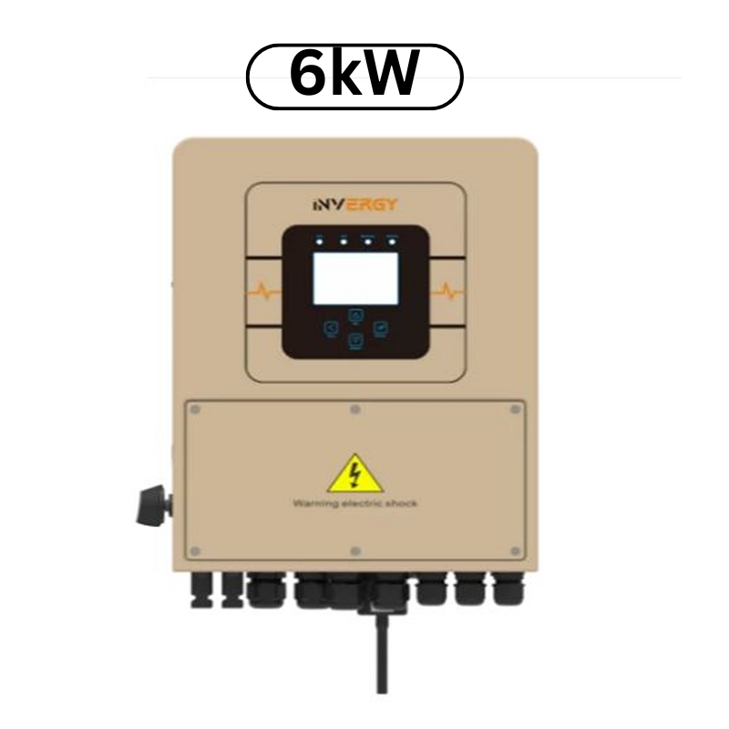 INVERGY INV EU 6KW – 48V – 1P Hybrid Inverter | Local LCD display ...