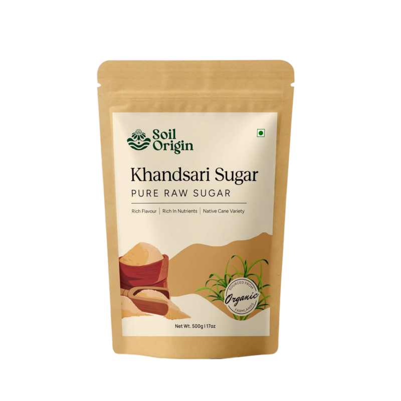 Soil Origin Khandsari Sugar (Raw Sugar) | Chemical-Free Sugar ...