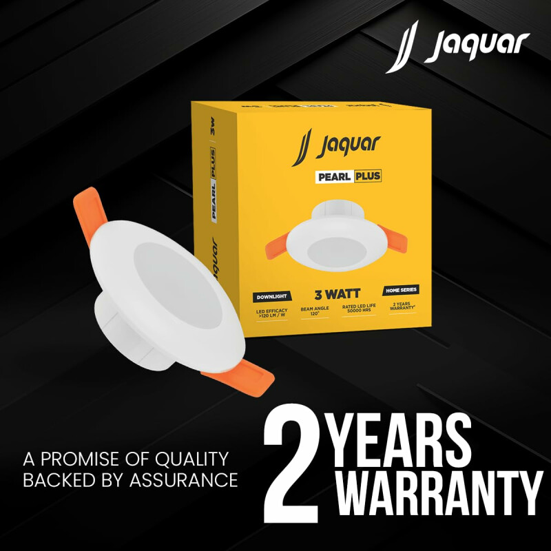 Jaquar Pearl Plus Round LED Downlight | Junction Box Installation ...