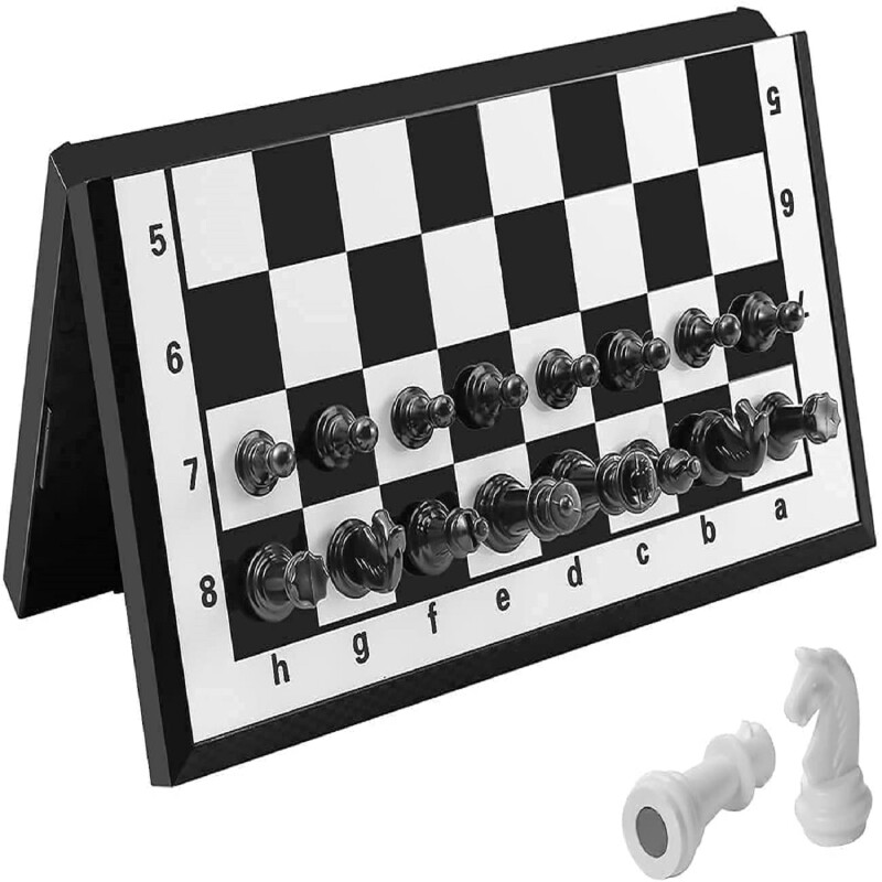 KTRS ENTERPRISE Magnetic Chess Set with Folding Board | Travel-Friendly ...
