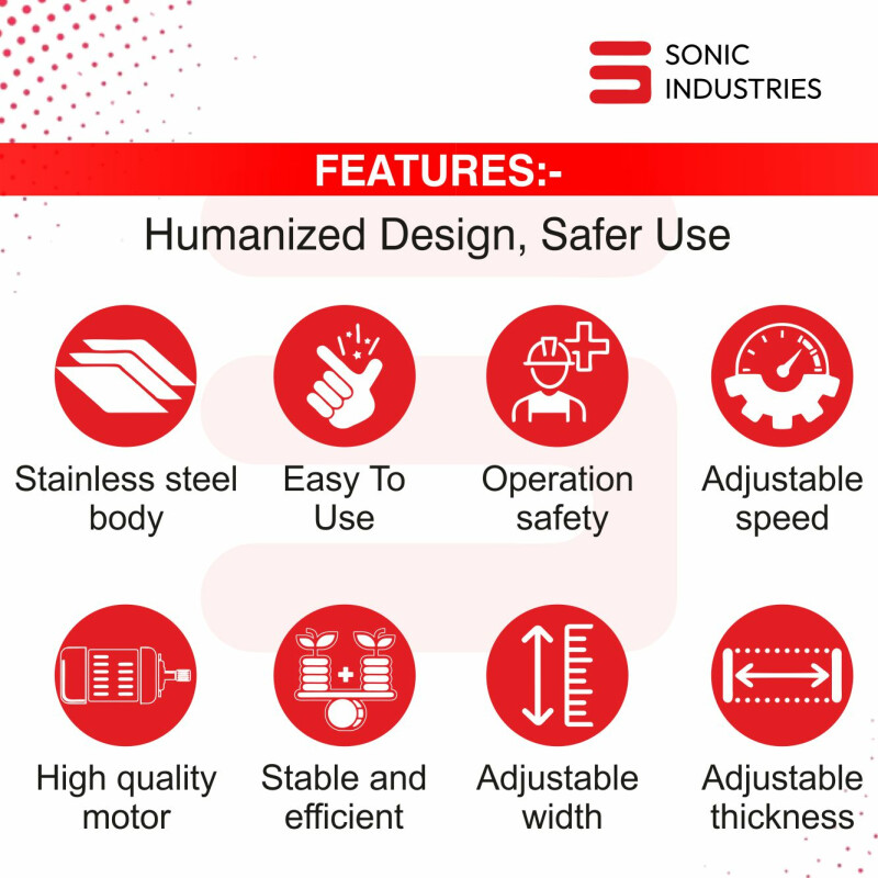 Sonic Industries 12-Inch Width Stacker Conveyor System for Batch Coding ...