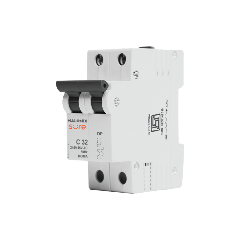 Halonix 16A Miniature Circuit Breaker for Overload & Short Circuit ...