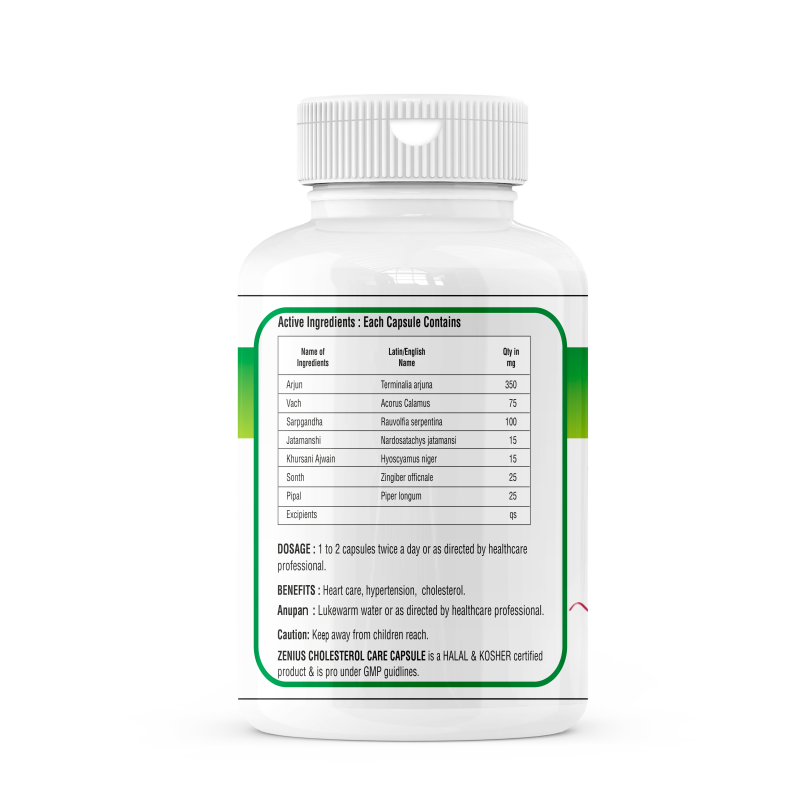 Zenius Cholestrol Care Capsule | cholesterol control medicine ...