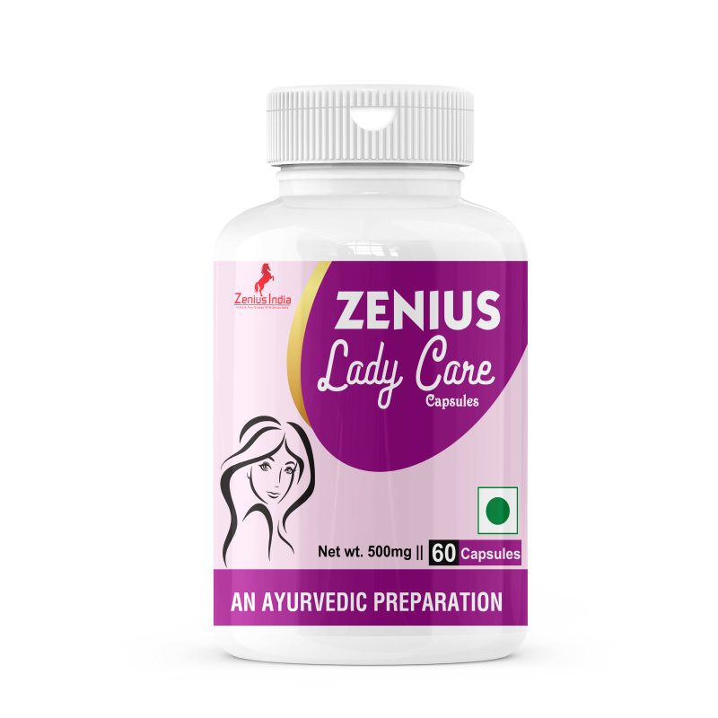 Zenius Lady Care Capsule for leucorrhoea treatment white discharge ...