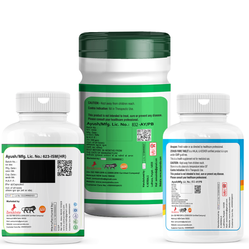 Zenius Digestive Care Kit for digestion support & immune health ...