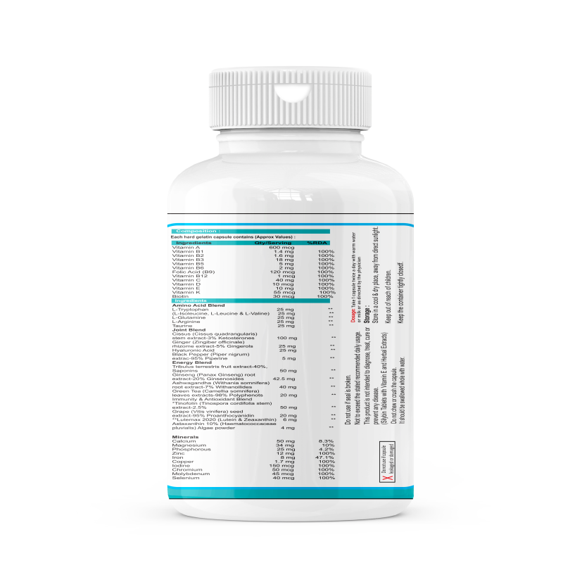 Zenius Mega Plus Capsule for energy | Immunity booster capsule | Joint ...