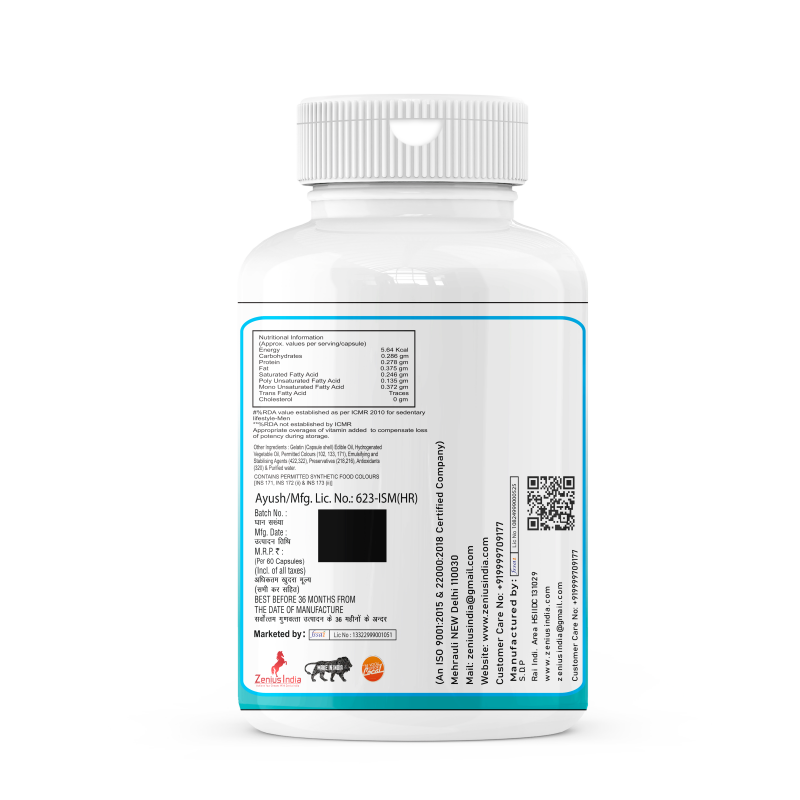 Zenius Mega Plus Capsule for energy | Immunity booster capsule | Joint ...