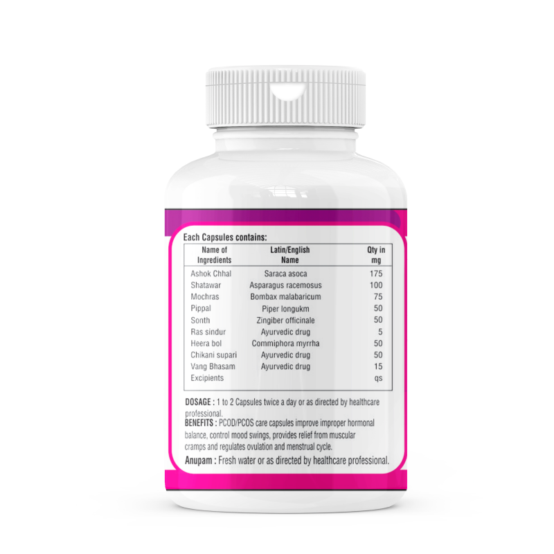 Zenius PCOD Care Capsule | Beneficial in PCOS & PCOD care medicine ...