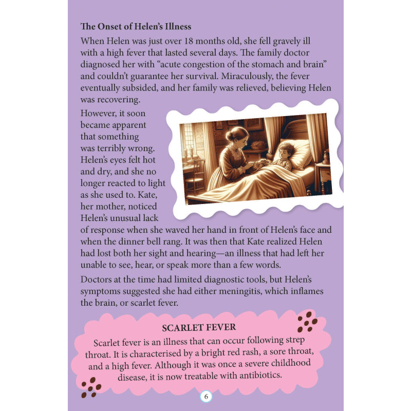 Helen Keller - Icons of Inspiration | Illustrated Biography for Kids ...