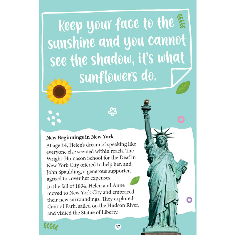 Helen Keller - Icons of Inspiration | Illustrated Biography for Kids ...