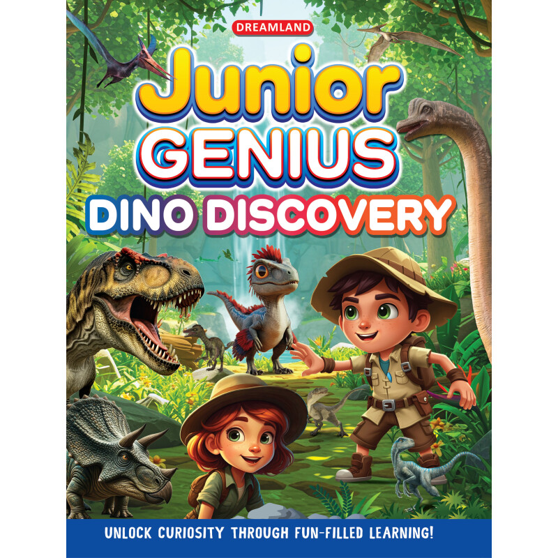 Explore Dinosaurs with Junior Genius Dino Discovery | Fun Learning Book ...
