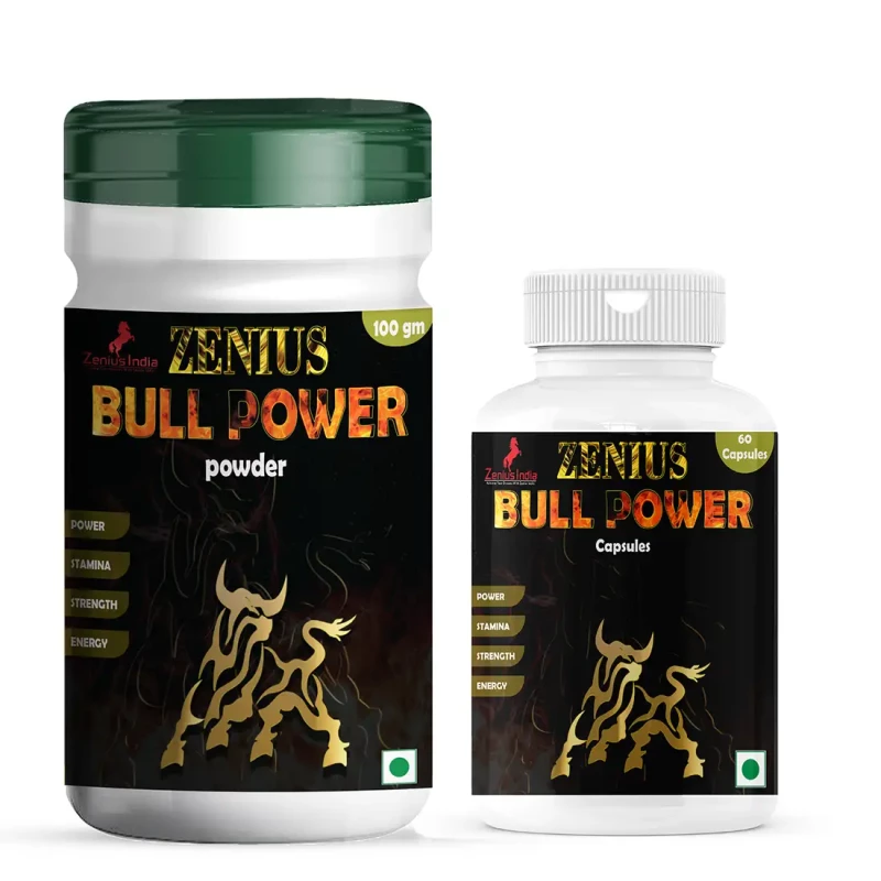 Zenius Bull Power Kit | Stamina & Performance Enhancer | Ayurvedic ...