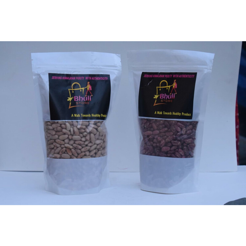 Bhuli Store Premium Pahadi Rajma Combo – Munsyari White Rajma 500g ...