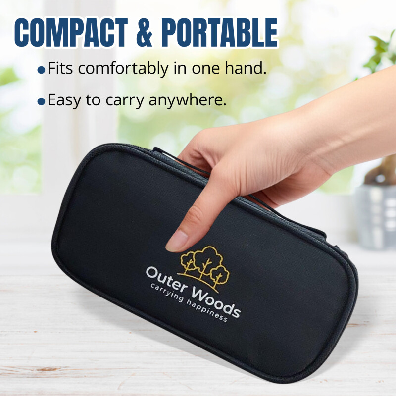 Outer Woods Insulin Cooler Travel Case | Portable Insulin Carrier Bag ...